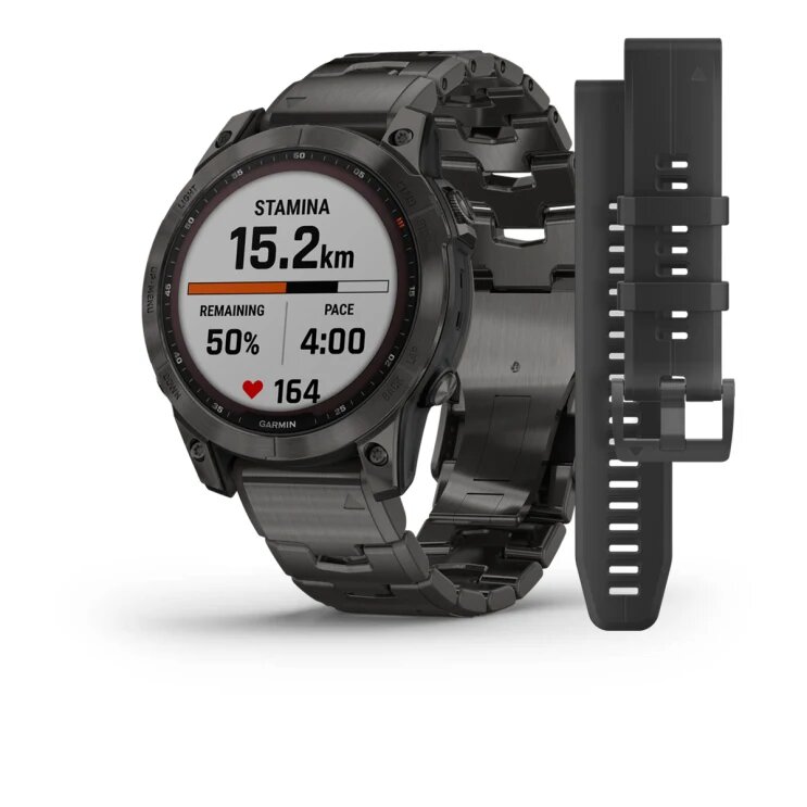 Ceas inteligent Garmin Fenix 7 – Sapphire Solar Edition | Xstore.md