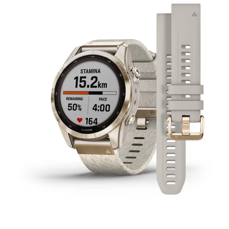 Ceas inteligent Garmin Fenix 7S – Sapphire Solar Edition | Xstore.md
