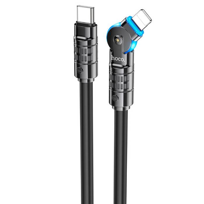 Cablu HOCO U118 Triumph USB-C to Lightning, 1.2m(PD27W)