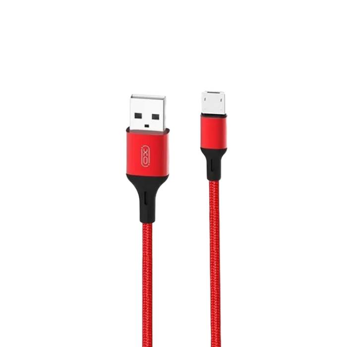 Cablu XO NB143 Type-A to micro-USB, 2m, Red