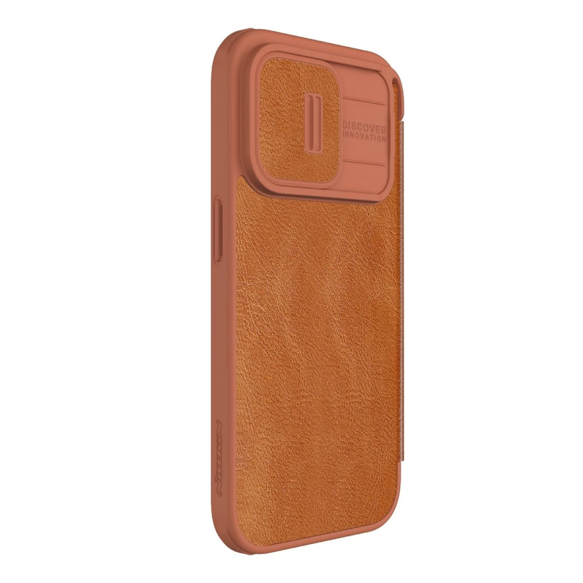 Husă Nillkin Qin Pro Apple iPhone 15 Pro Max, Brown