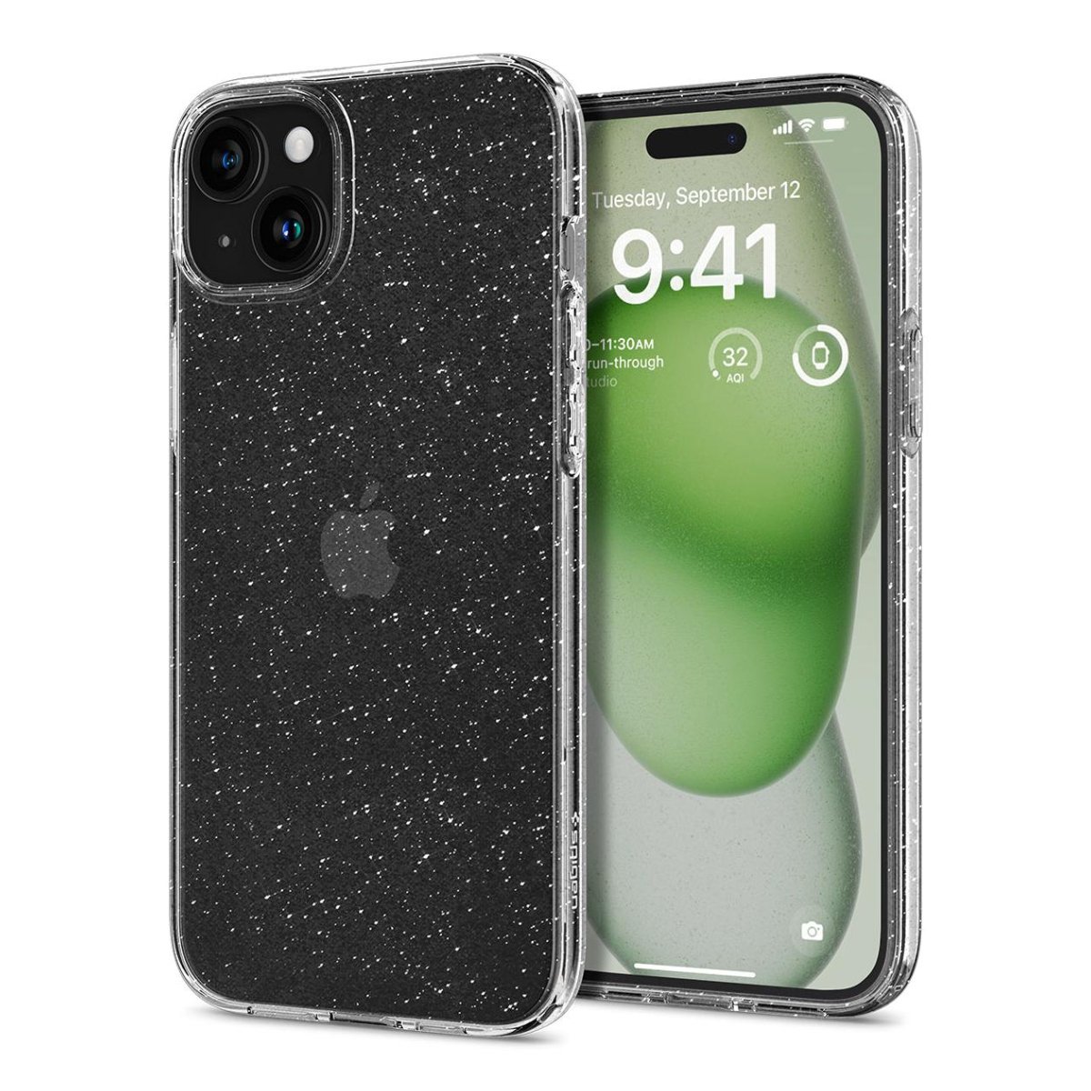 Husă Spigen Liquid Crystal Apple iPhone 15 Plus, Glitter Crystal