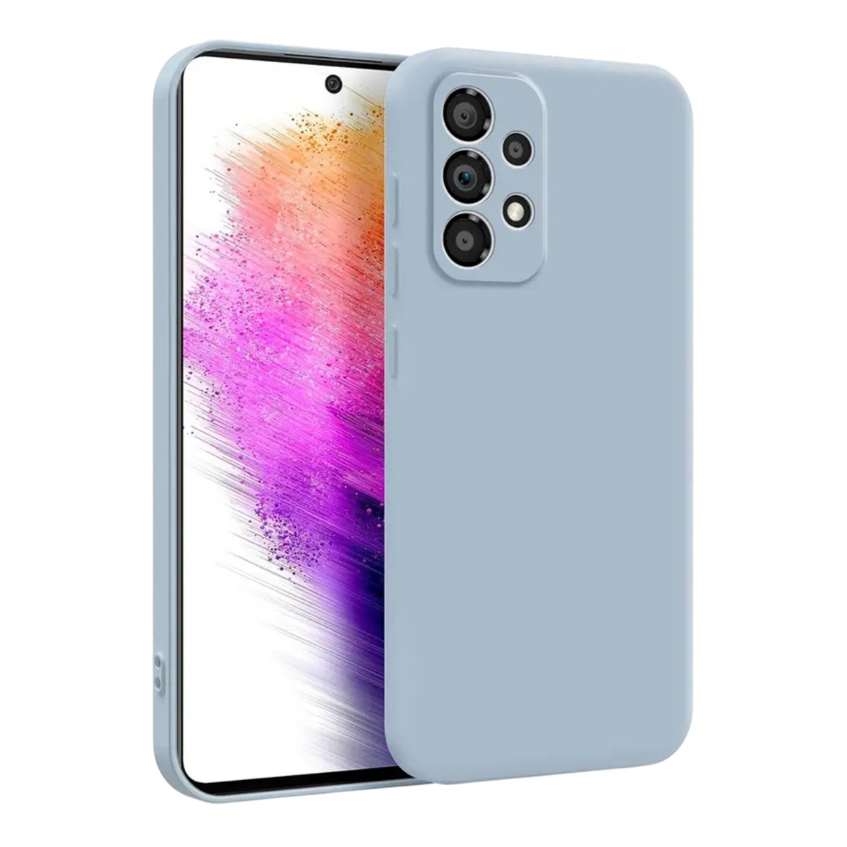 Husă Xcover Liquid Silicone Samsung Galaxy A73, Blue