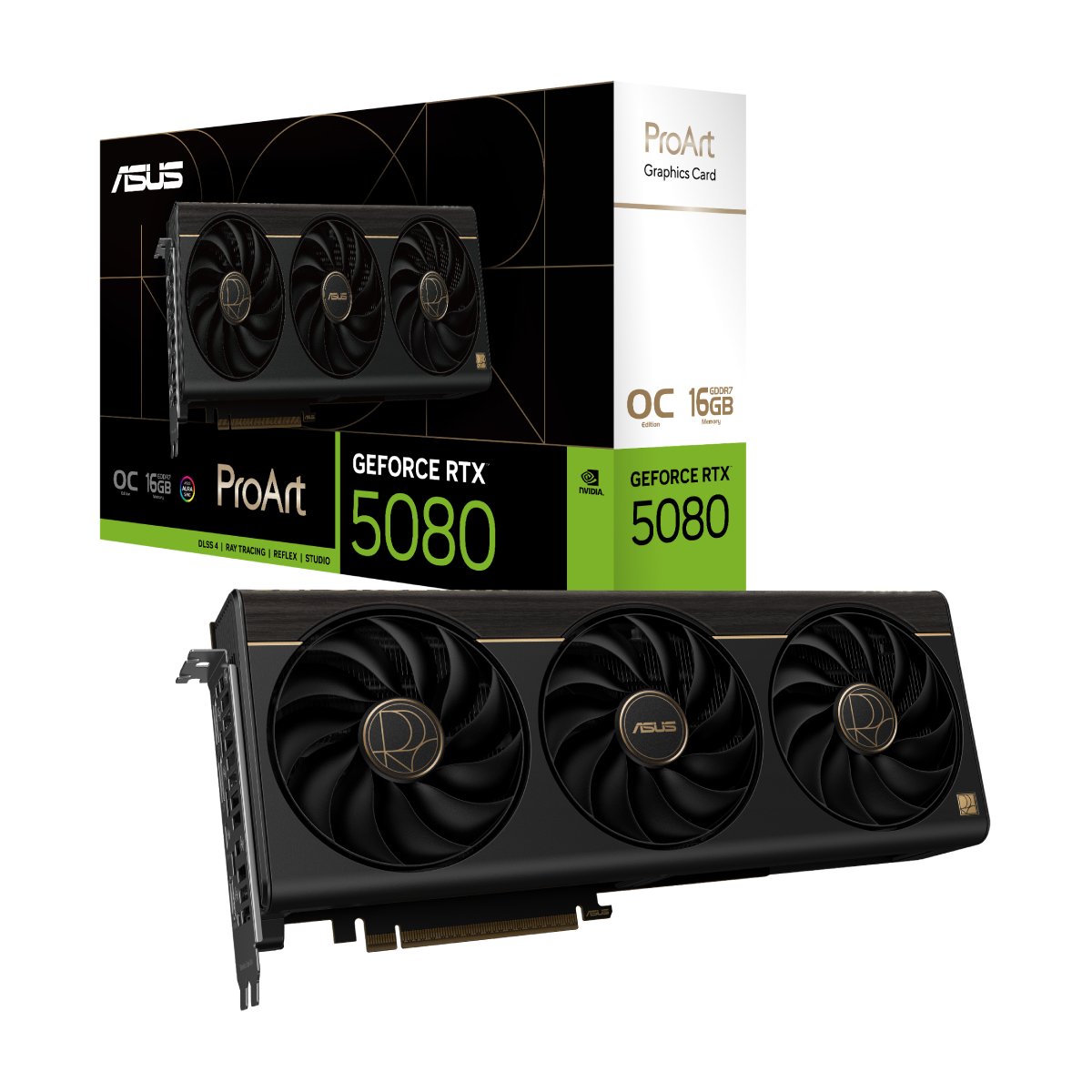 Placă video ASUS ProArt GeForce RTX 5080 OC Edition