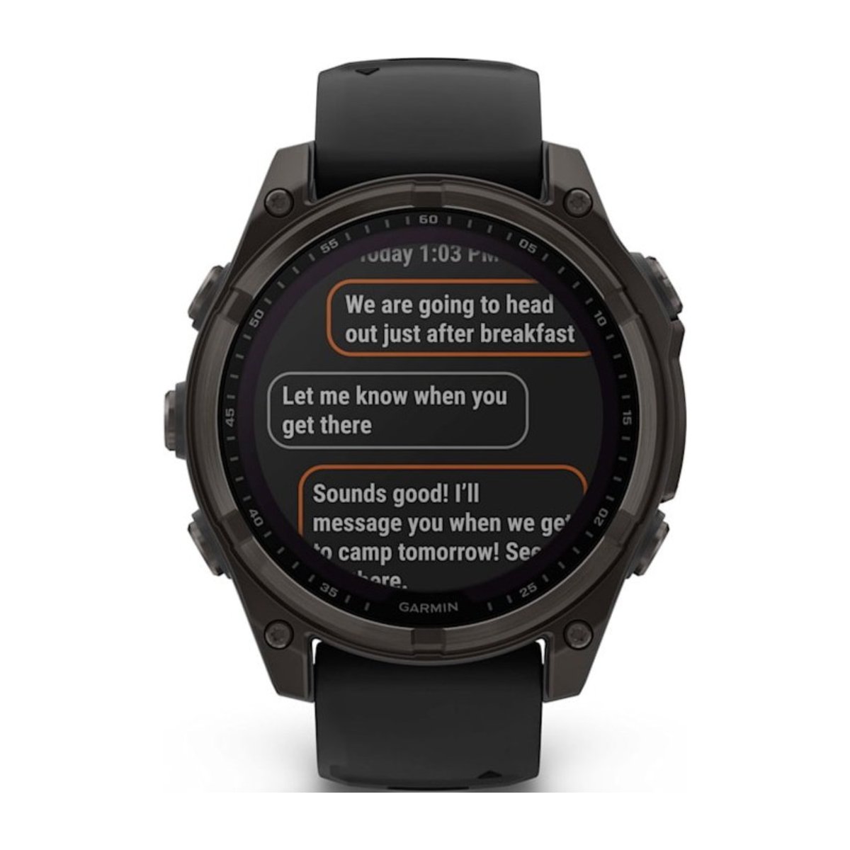 Ceas inteligent Garmin fenix 8 – Solar Sapphire