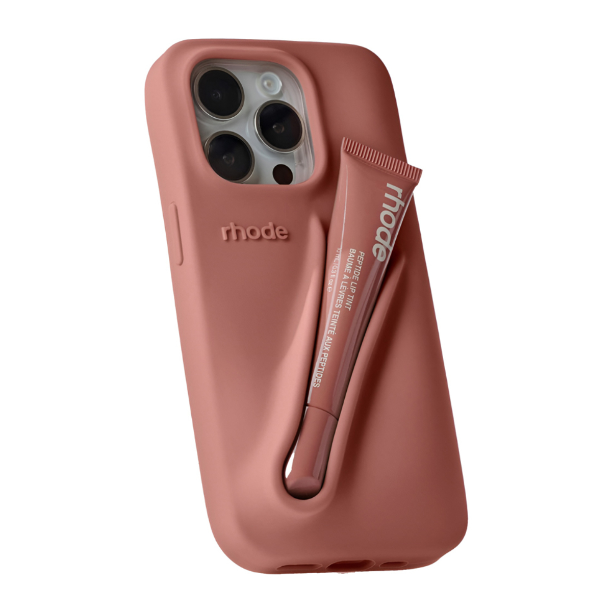 Чехол Rhode Lip Tint Apple iPhone 16, Beige