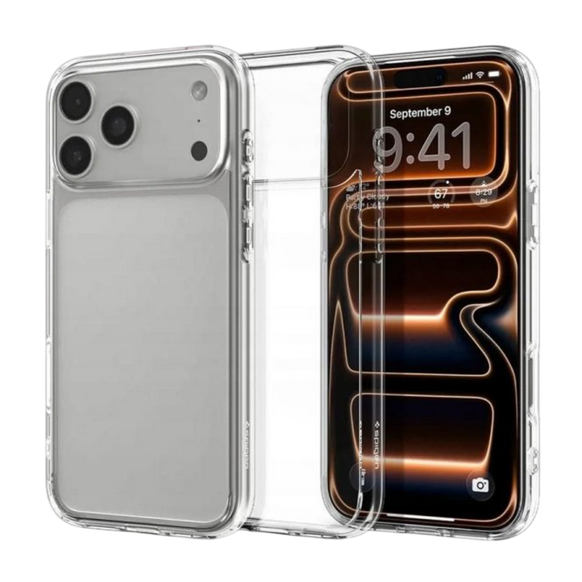 Husă Spigen Ultra Hybrid Apple iPhone 17 Pro, Transparent